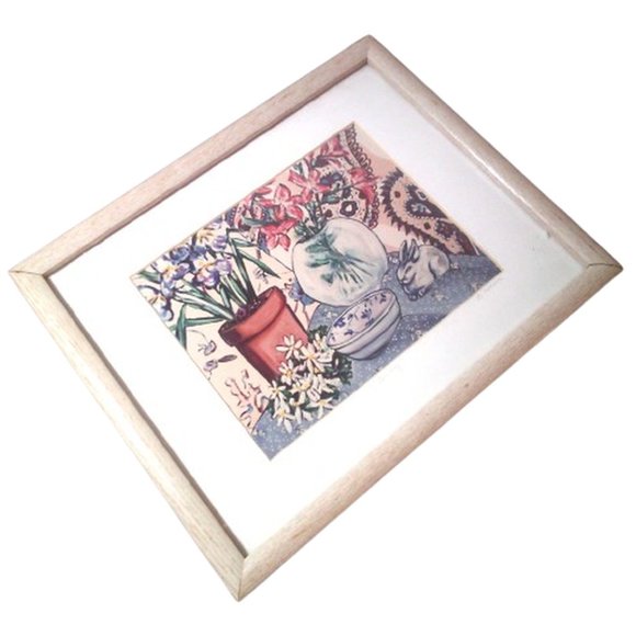 B. Howie | Art | Brooke Baxter Howie Signed Bunny Framed Artwork ...